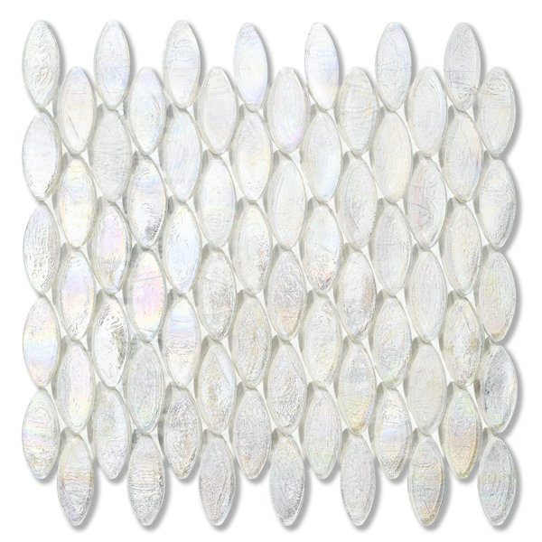 Sicis 10" x 10.63" x 0.25" Neoglass - Flax Domes - Iridescent | Perigold